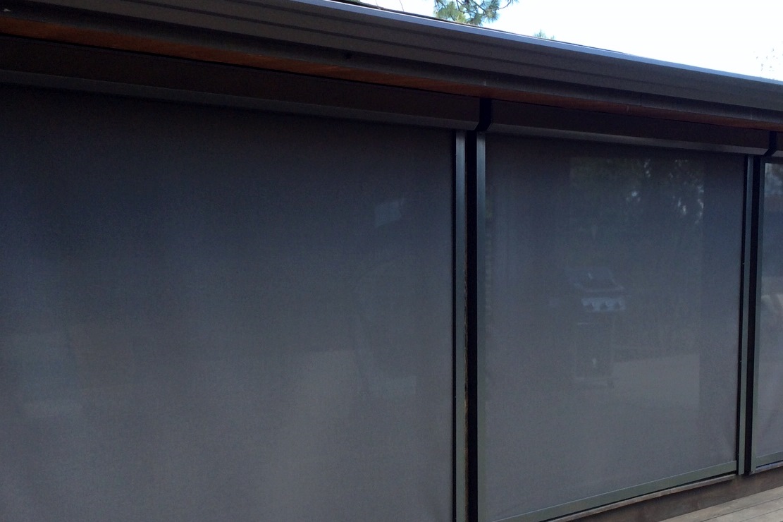 Roll Screen Photo Gallery - Artistic Awnings & Screens